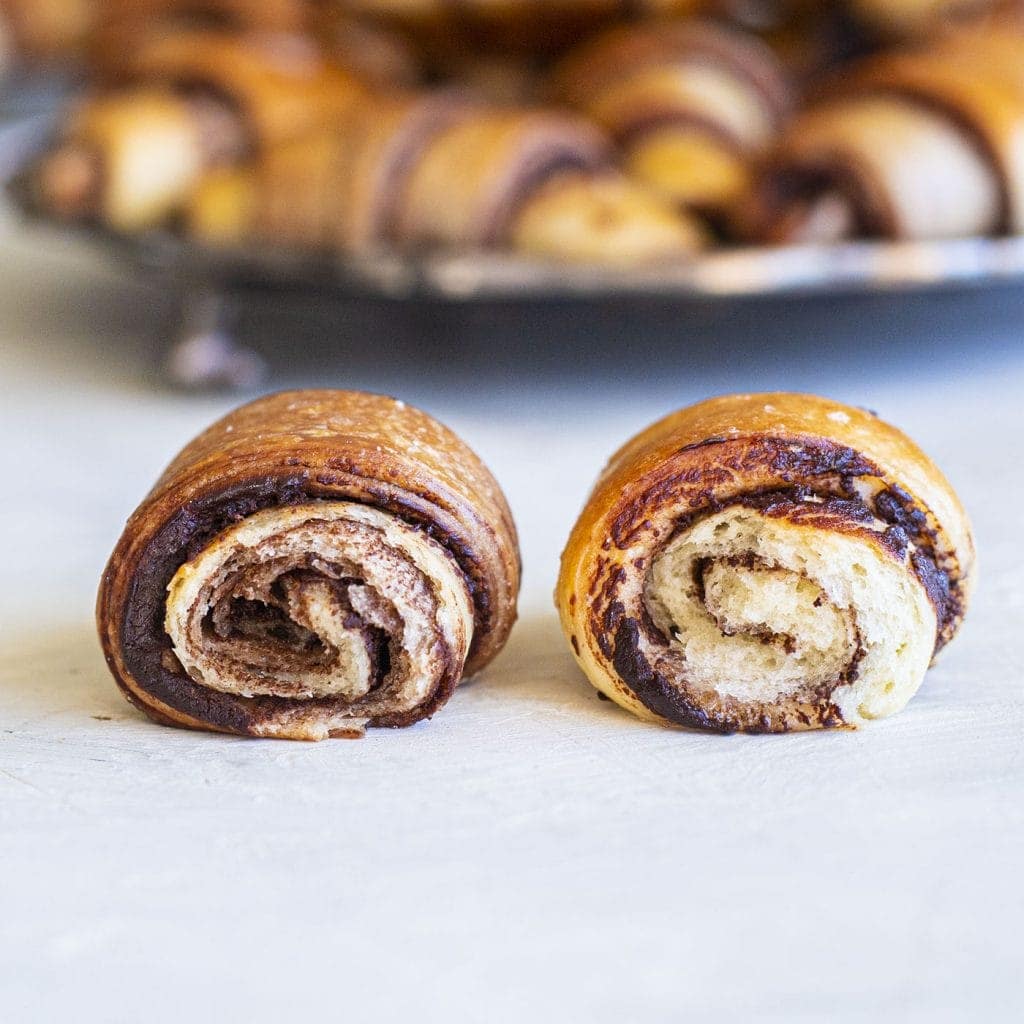 Vegan Chocolate Rugelach Recipe: two methods - Rainbow Nourishments