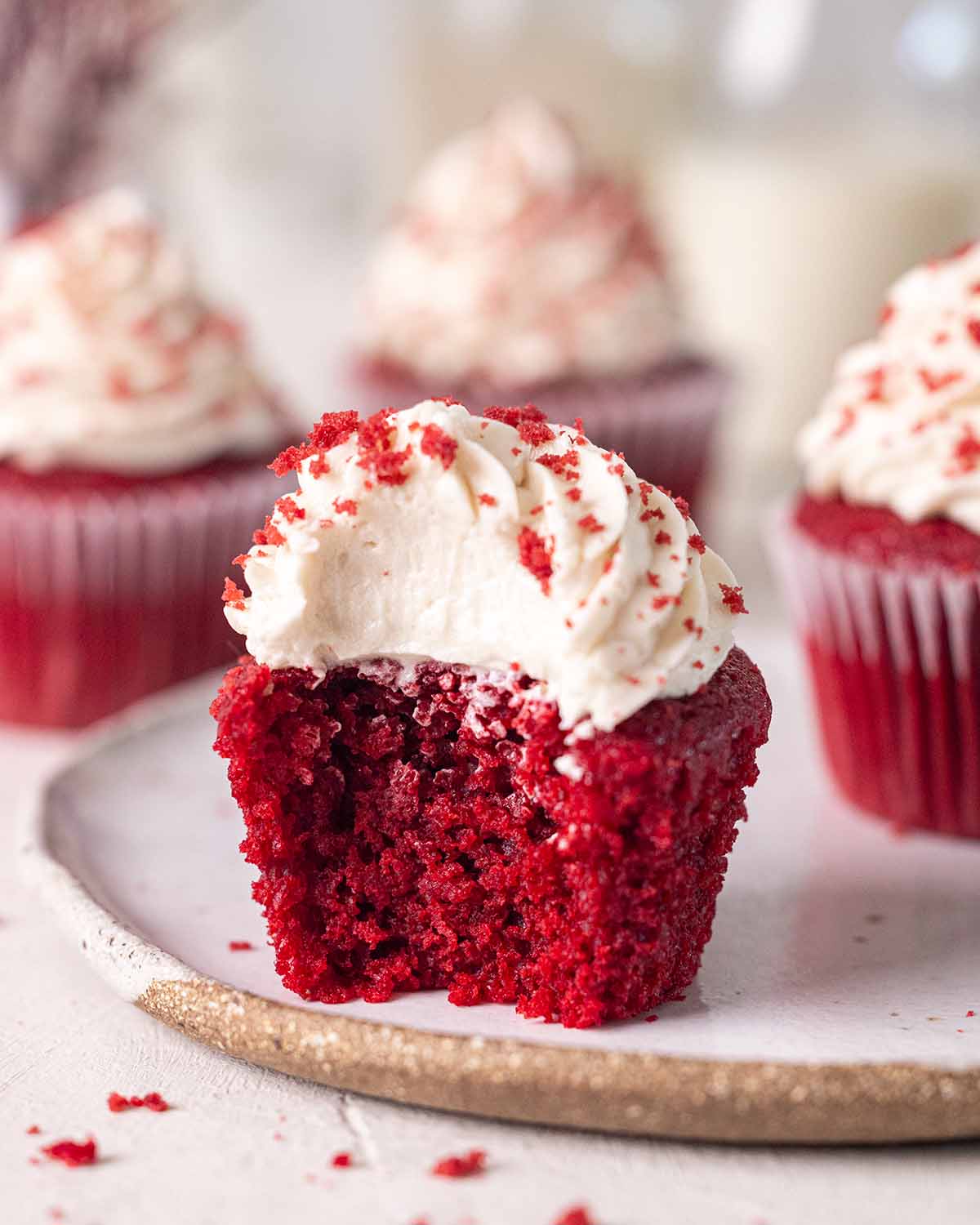 Red Love Cupcake