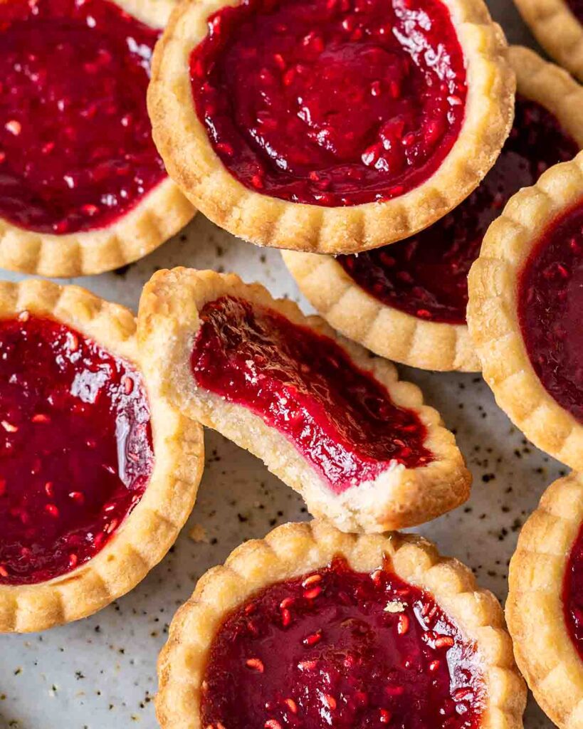 Vegan Jam Tarts - Rainbow Nourishments