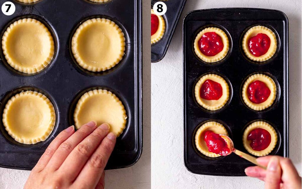 Vegan Jam Tarts - Rainbow Nourishments