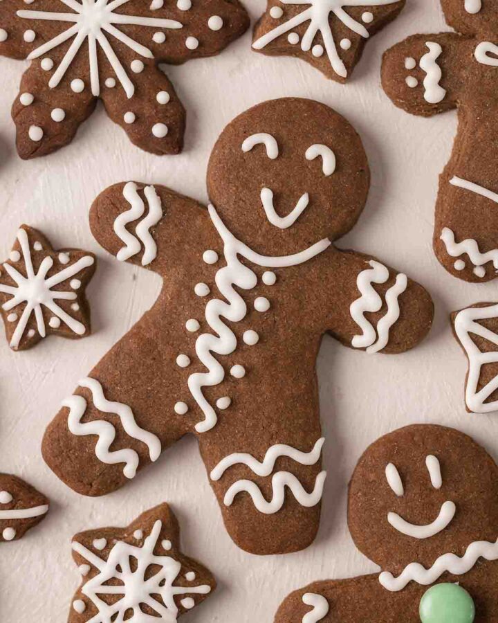 Vegan Gingerbread Cookies - Rainbow Nourishments