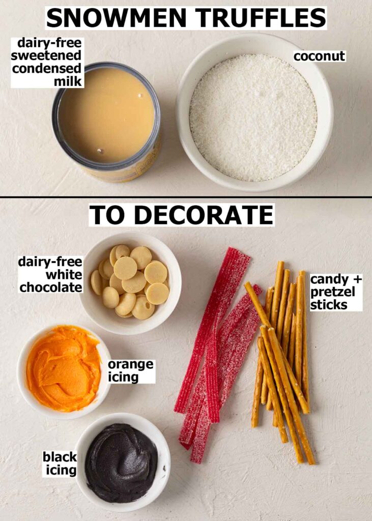 Snowman Truffles - Rainbow Nourishments