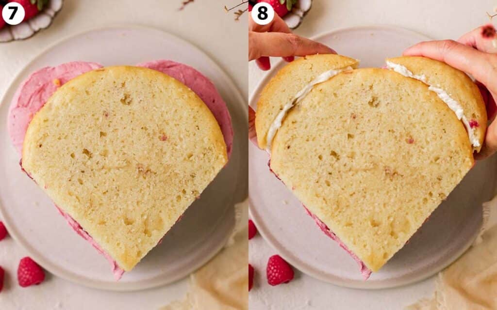 Heart Shaped Cake: tutorial + vegan recipe