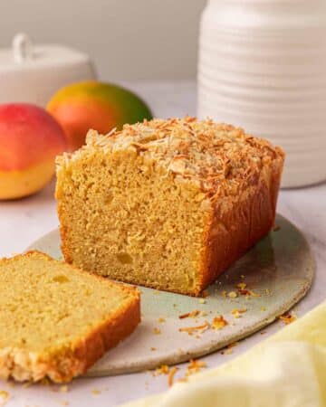 Mango Bread (vegan & eggless) - Rainbow Nourishments