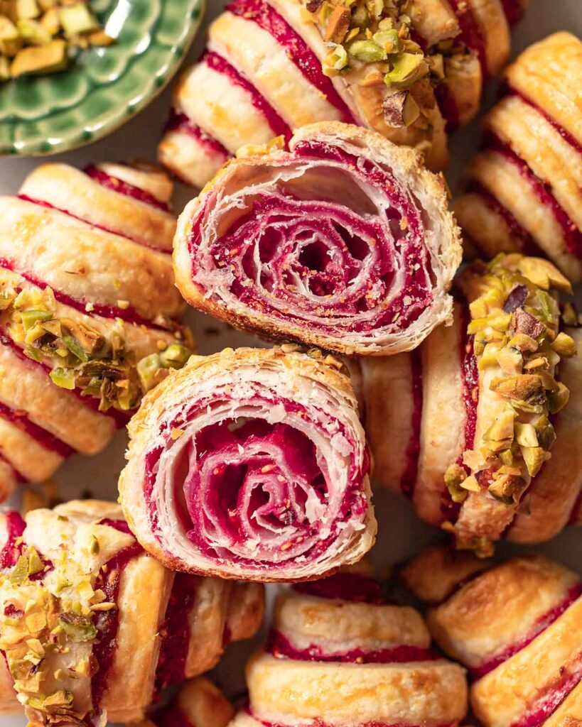 Puff Pastry Croissants (vegan) - Rainbow Nourishments