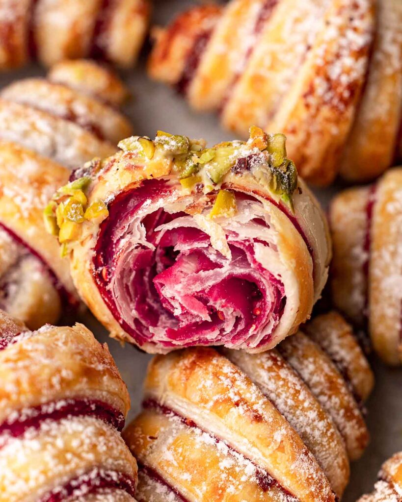 Puff Pastry Croissants (vegan) - Rainbow Nourishments