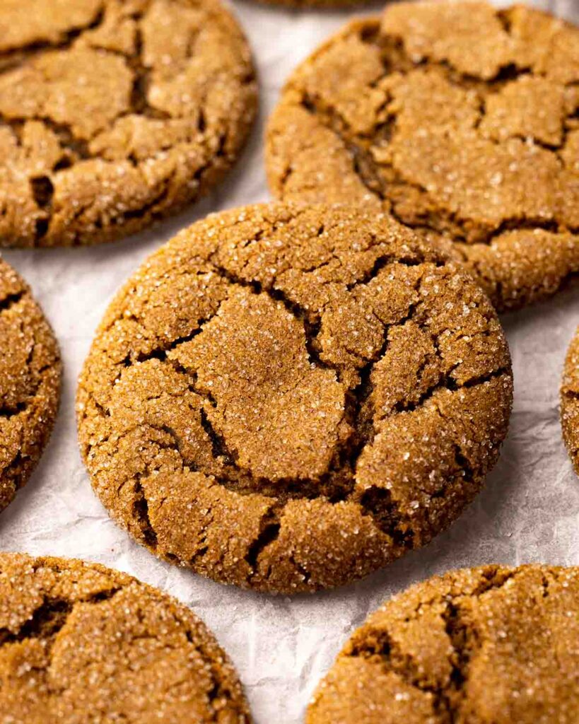 Vegan Ginger Cookies - Rainbow Nourishments