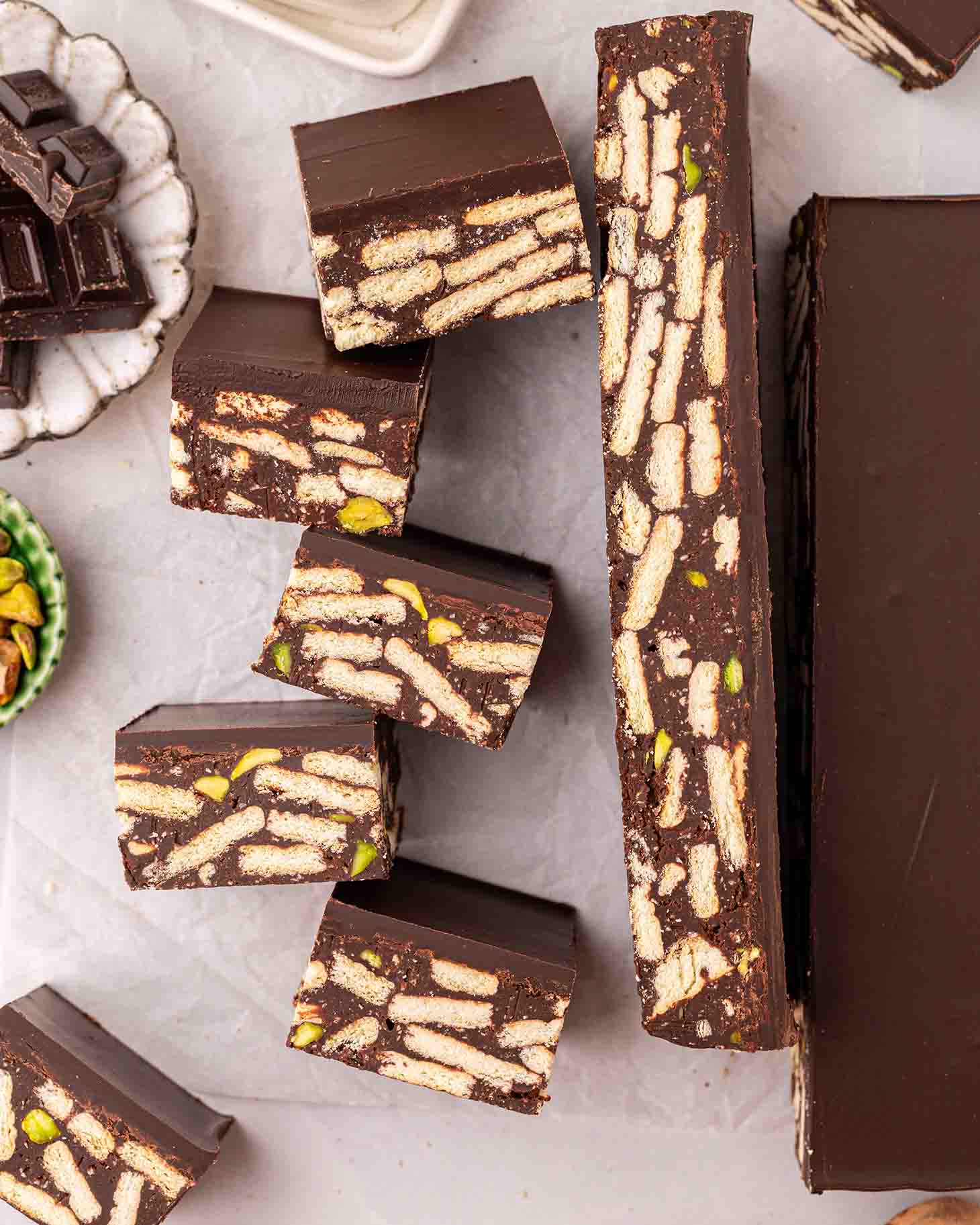 Hedgehog Slice (vegan & dairy-free) - Rainbow Nourishments